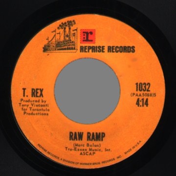 Raw ramp / bang a gong (get it on) de T Rex, SP chez rockinbill - Ref ...